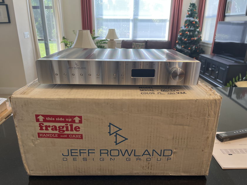 Jeff Rowland Concerto Preamp For Sale | Audiogon