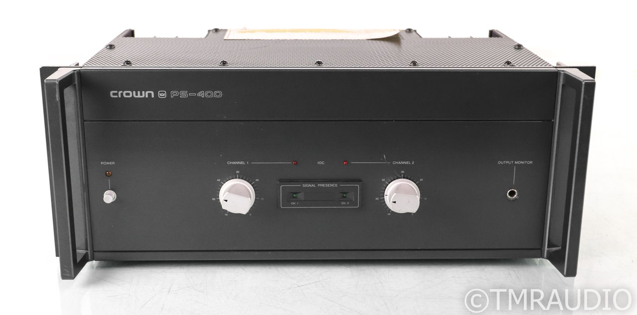 Crown PS-400 Vintage Stereo Power Amplifie... For Sale | Audiogon