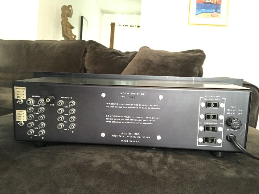 Audire Forte Amplifier and Diffet 1A Pream... For Sale | Audiogon