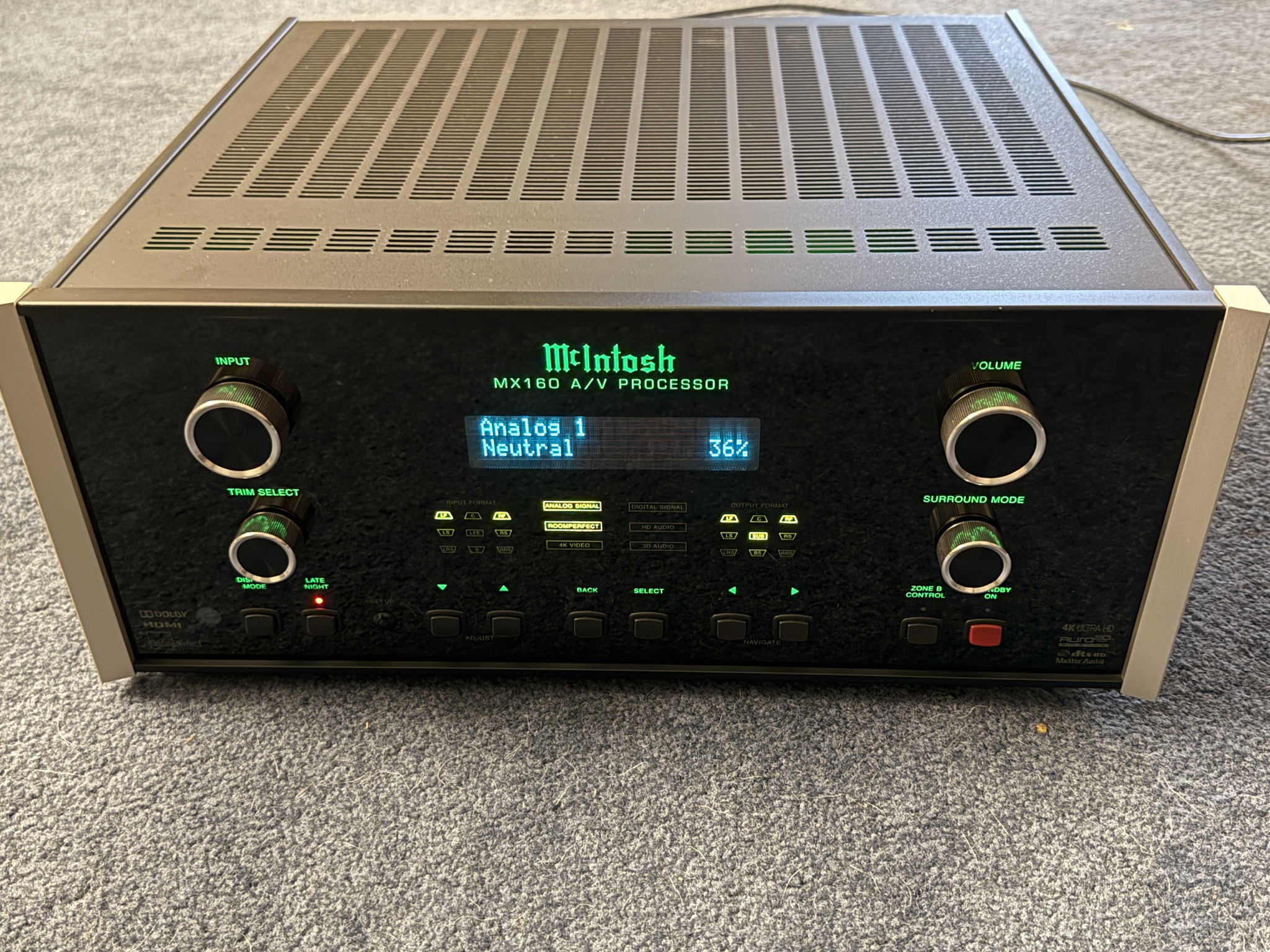 McIntosh MX160 A/V Processor For Sale | Audiogon