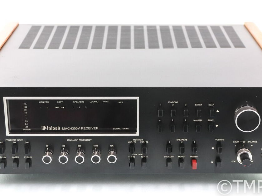 McIntosh MAC 4300V Vintage Stereo Receiver; MM Phono; 4300 V; R623 ...