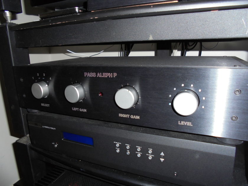 PASS LABS ALEPH P LINE STAGE PREAMP W/ REMOTE | Solid state | Audiogon