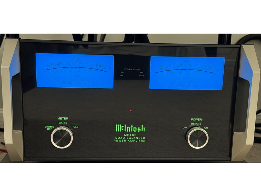 McIntosh MC462 Stereo Power Amplifier For Sale | Audiogon