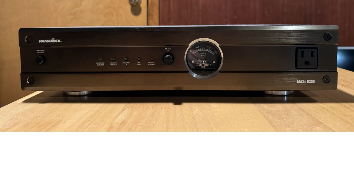 Panamax Max 5300 For Sale | Audiogon