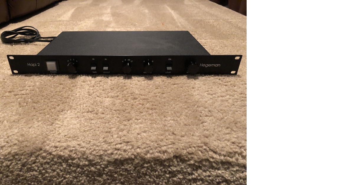 Hegeman HAPI 2 Preamplifier For Sale | Audiogon