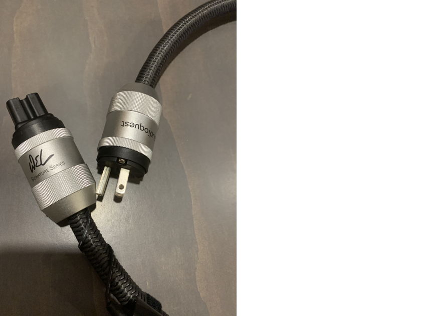 Audioquest WEL Signature 1m AC Power Cord... For Sale | Audiogon