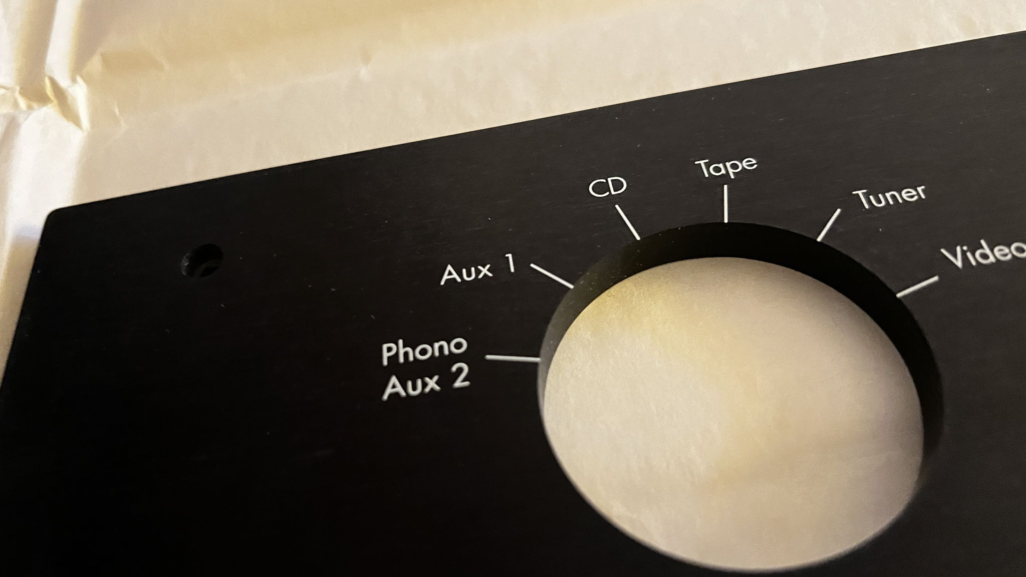 VTL FACE PLATE Xtra VTL Front Face Plate/M... For Sale | Audiogon