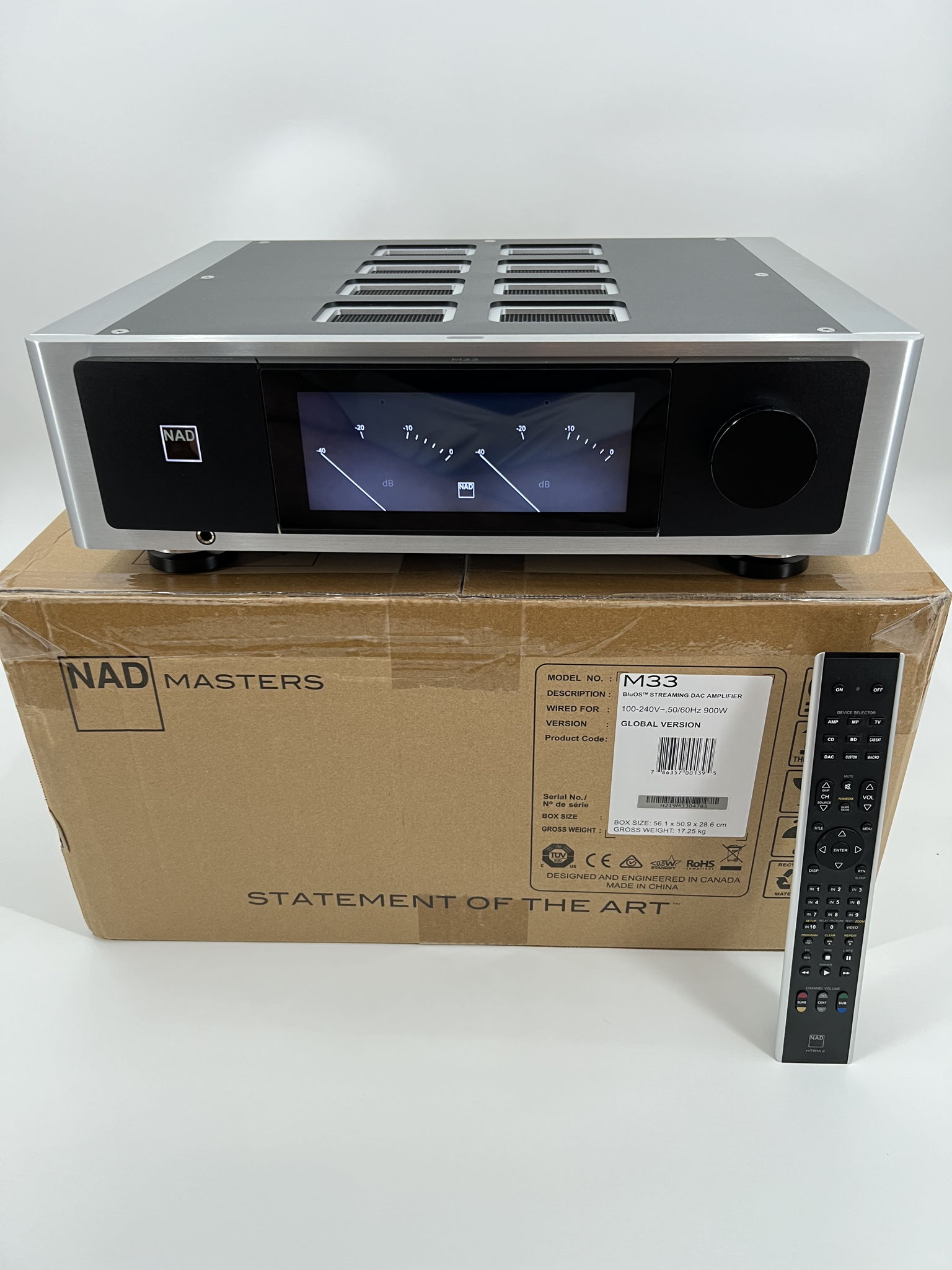 NAD M33 BluOS® Streaming DAC Amplifier For Sale | Audiogon