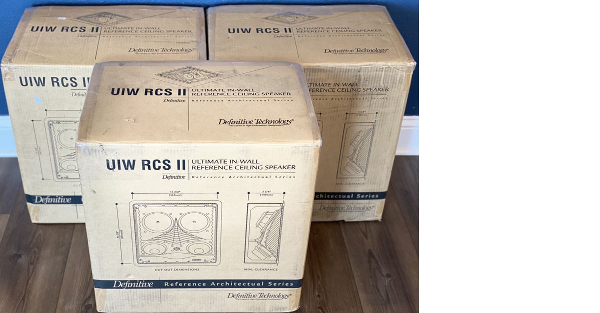Definitive Technology UIW RCS II in-Wall/I... For Sale | Audiogon