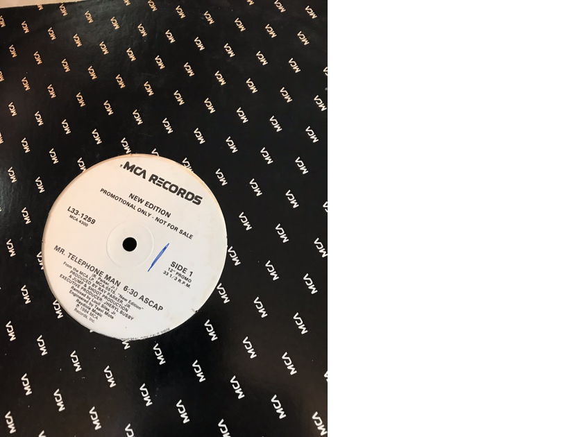 New Edition Mr. Telephone Man Vinyl Record... For Sale | Audiogon