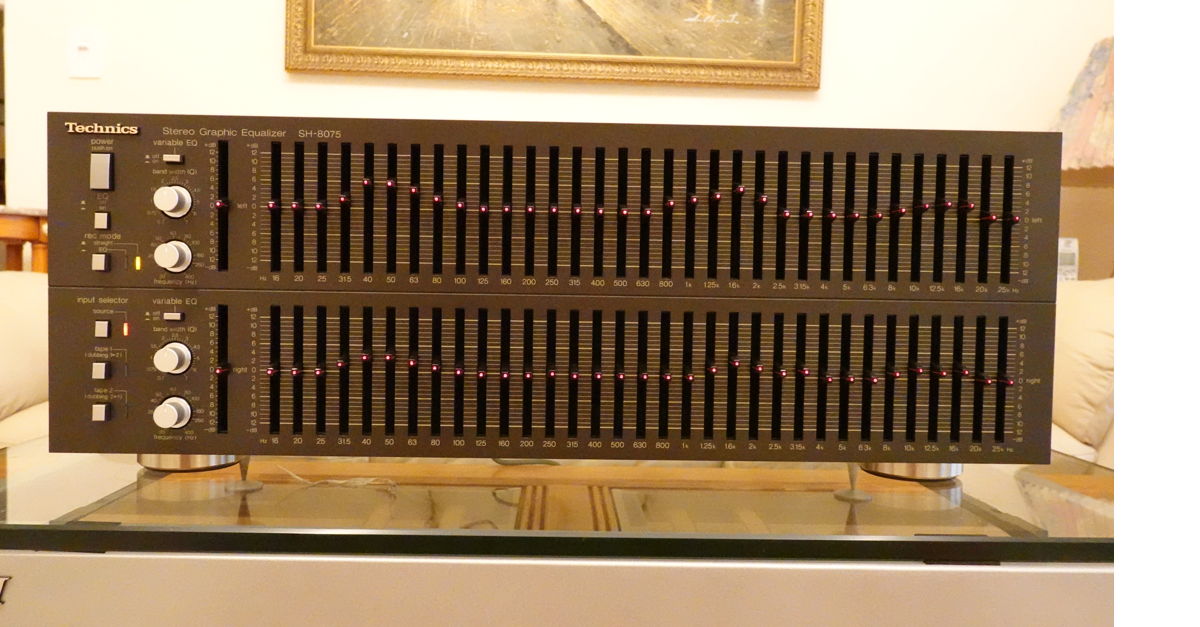 Amazing Technics SH-8075 33-band equalizer... For Sale | Audiogon