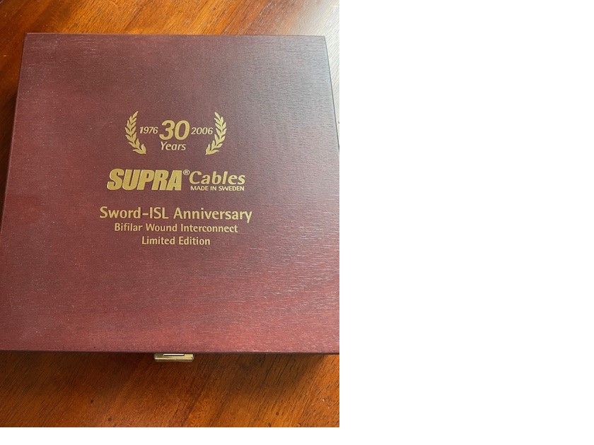 Supra 0.8M Sword-ISL Anniversary RCA Inter... For Sale | Audiogon
