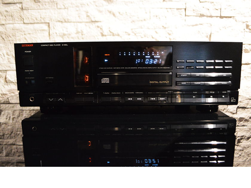 Luxman D-105u Vacuum Tube CD Player - Burr... For Sale | Audiogon