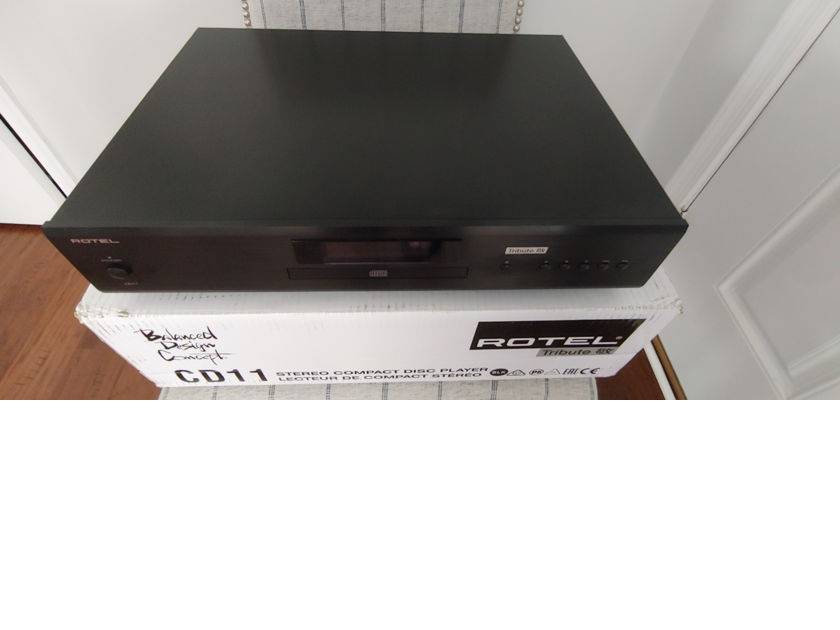 Rotel CD11 Tribute CD player For Sale | Audiogon