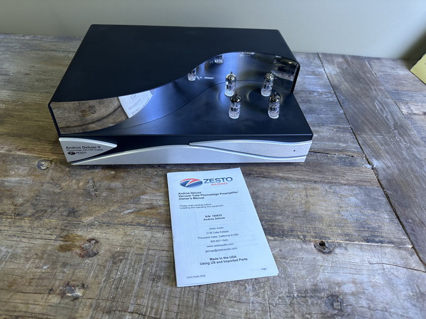 Zestro Andros Deluxe II For Sale | Audiogon