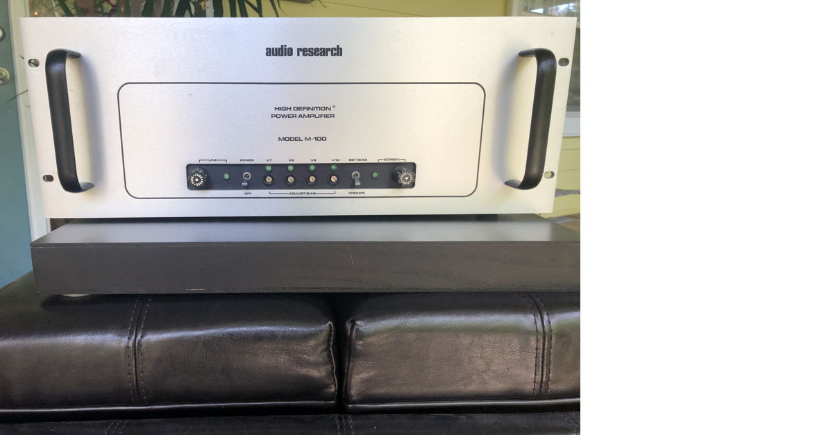 Audio Research M-100 Vacuum Tube Mono bloc... For Sale | Audiogon
