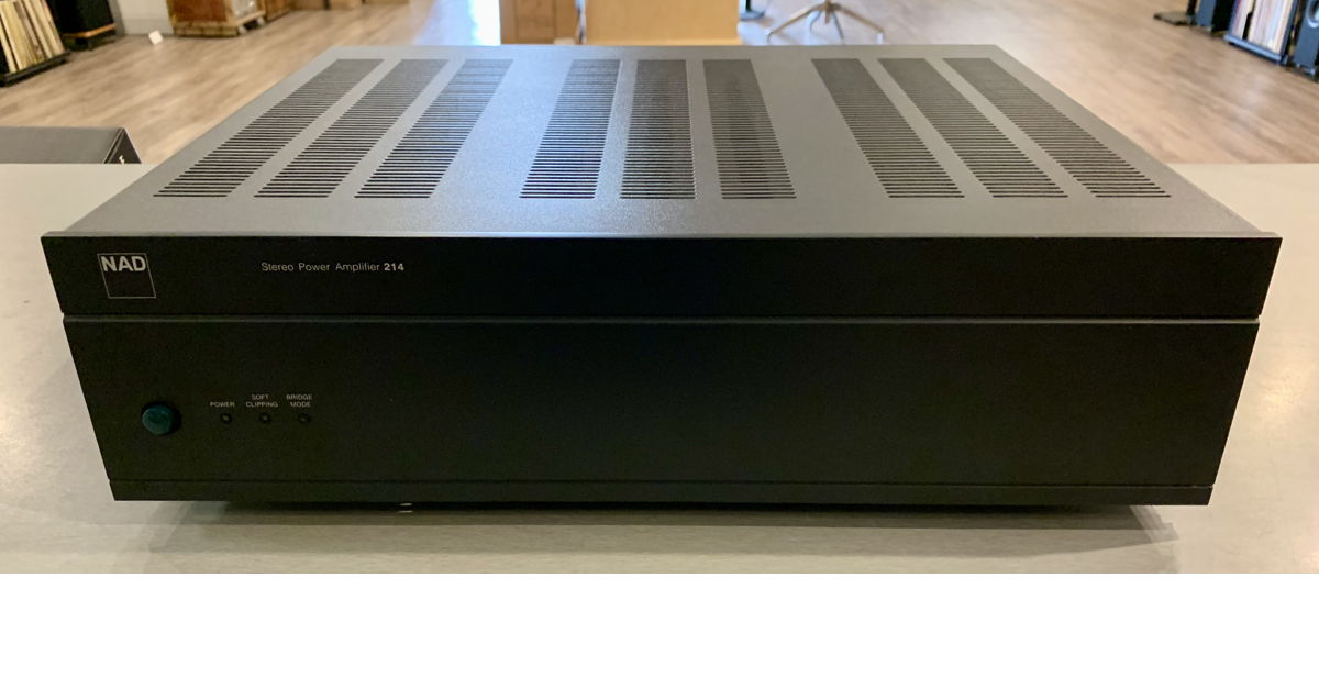 NAD 214 Stereo Power Amplifier For Sale | Audiogon