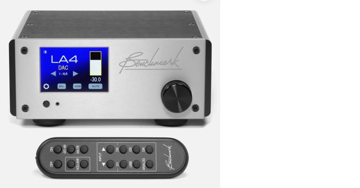 Benchmark LA4 Line-Level Pre-Amplifier w r... For Sale | Audiogon