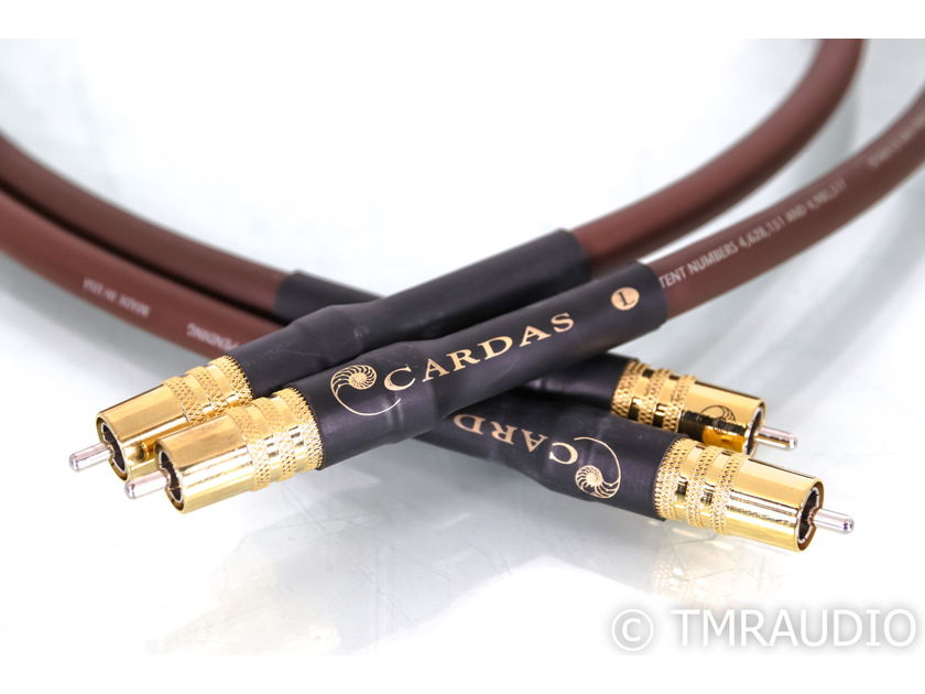 Cardas Golden Presence RCA Cables; 1m Pair Interconnects (48887 ...