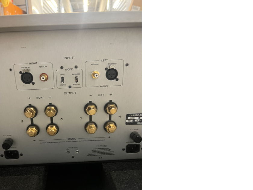 Classe OMEGA Stereo Amplifier - MASSIVE For Sale | Audiogon