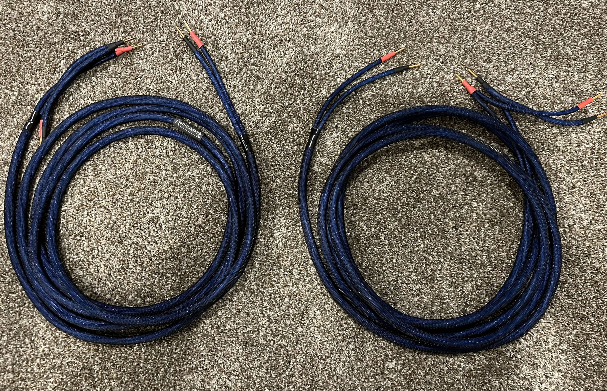 Audio Envy SP9 Speaker Cables - 16' Bi-wired For Sale | Audiogon