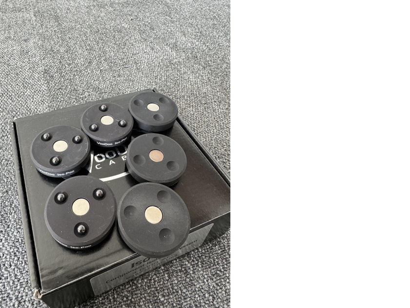 VooDoo Cable Iso Pod set of 3 For Sale | Audiogon