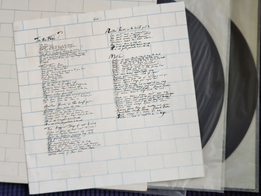 Pink Floyd The Wall - CBS Mastersound Half... For Sale | Audiogon
