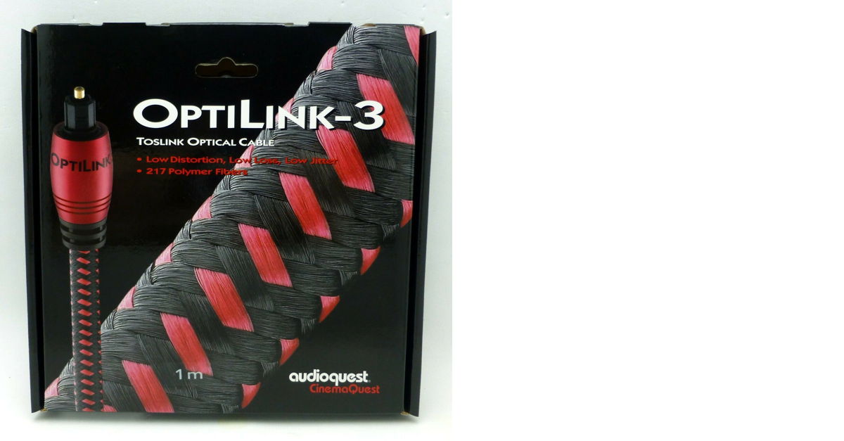 Audioquest Optilink-3 1 meter optical tos... For Sale | Audiogon