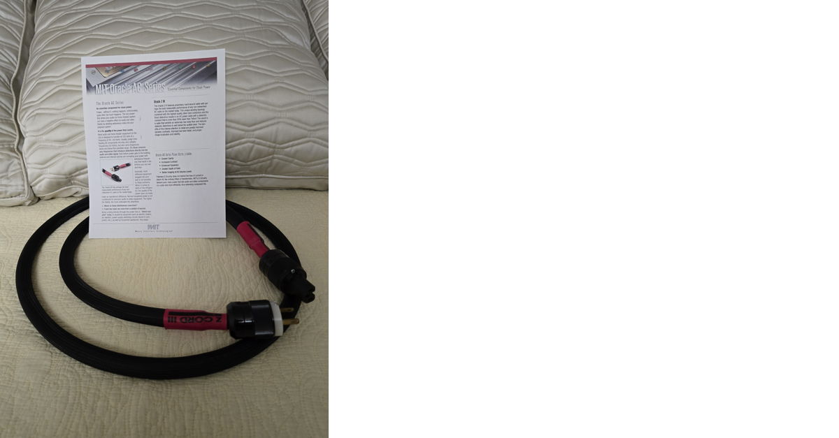 MIT Oracle ZIII AC Power Cord ( 15 amp. 2... For Sale | Audiogon