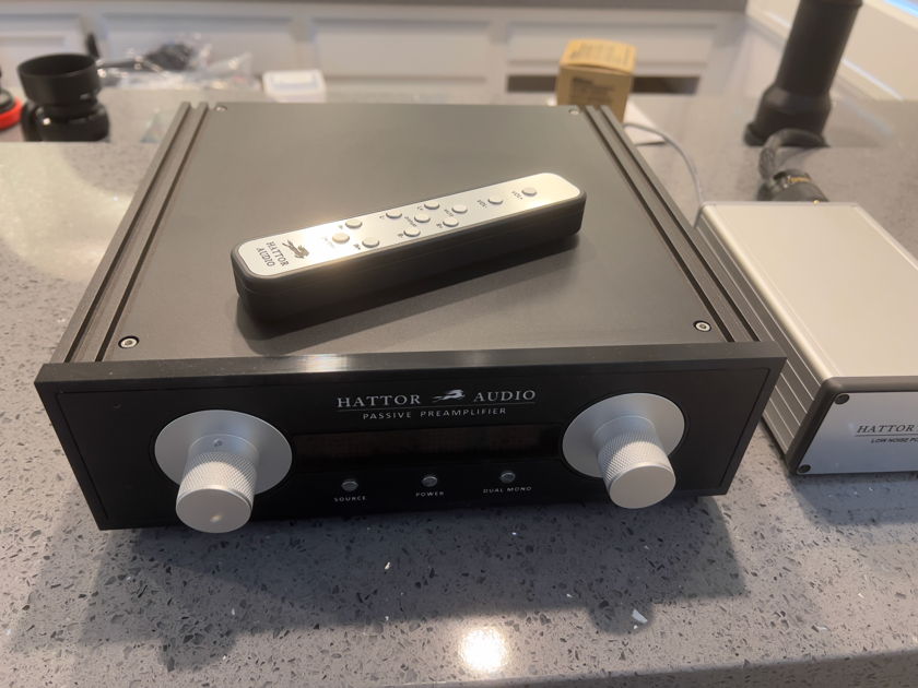 Hattor Audio Dual Mono Ultimate Passive Pr... For Sale | Audiogon