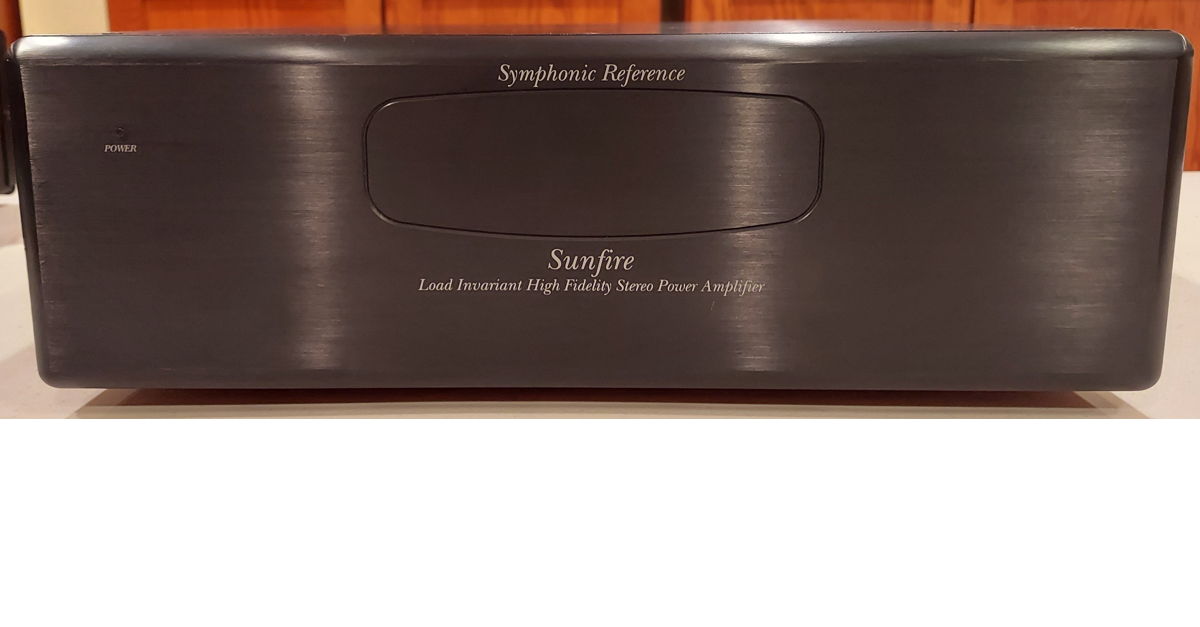 Sunfire Symphonic Reference Stereo Amplifier For Sale | Audiogon