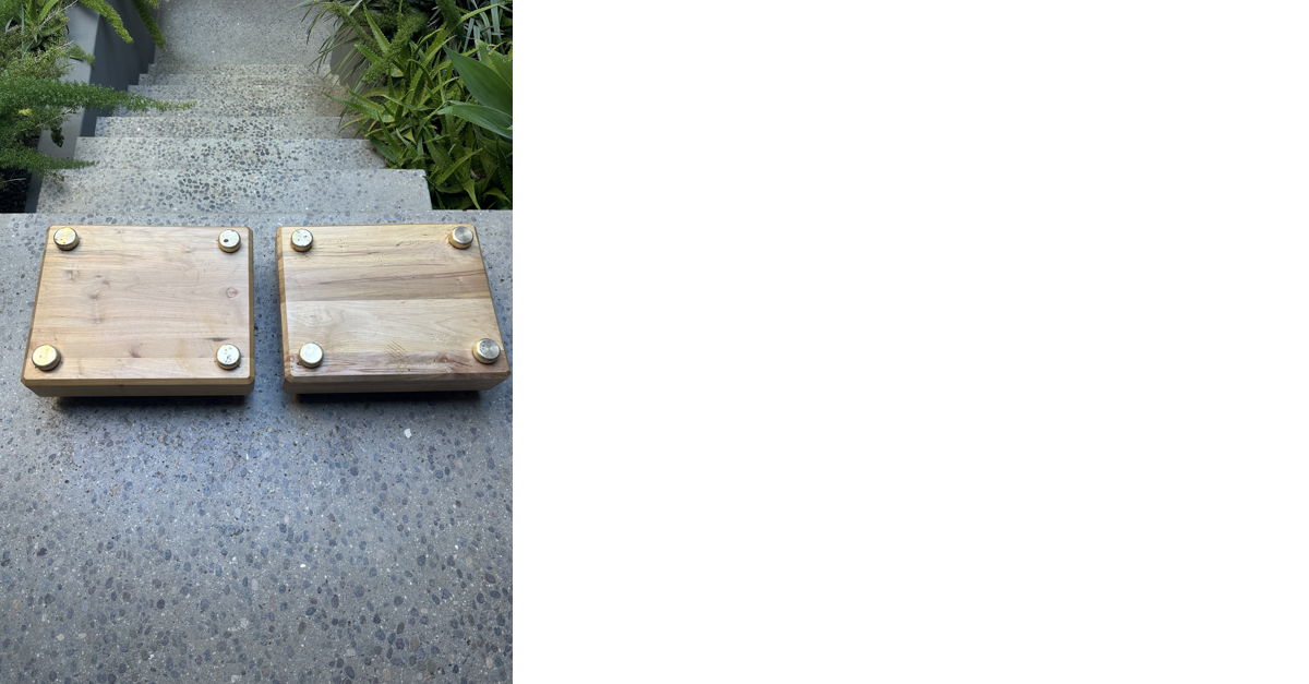 Mapleshade Audio Speaker/Subwoofer Plinths... For Sale | Audiogon