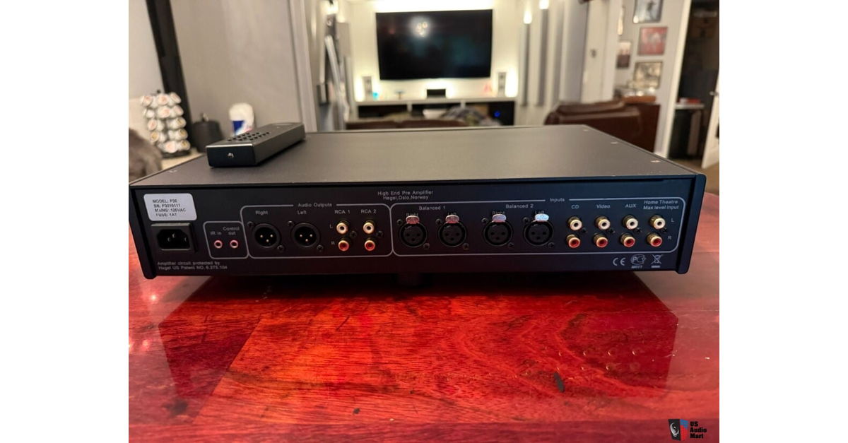 Hegel P30 Reference Preamplifier - Black -... For Sale | Audiogon