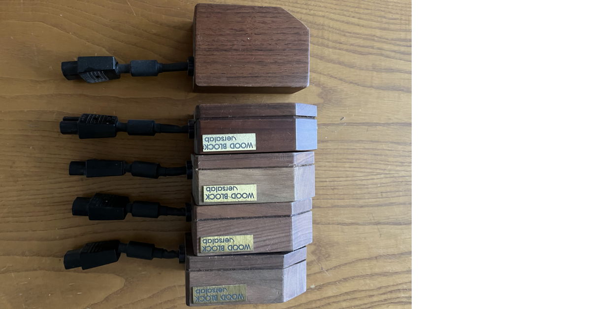 Versalab Wood Blocks For Sale | Audiogon
