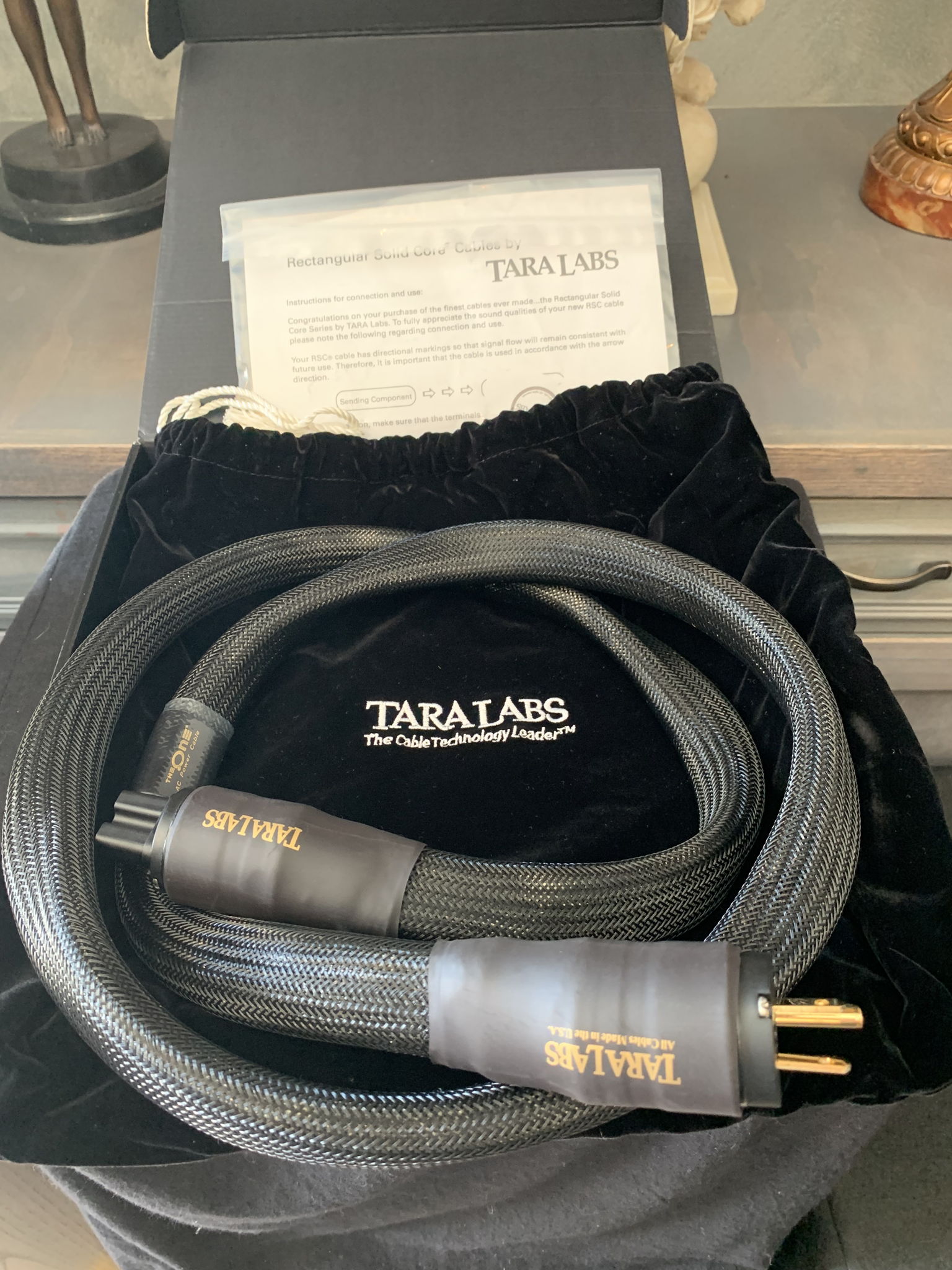 Tara Labs "THE ONE" cables in Mint Condit... For Sale | Audiogon