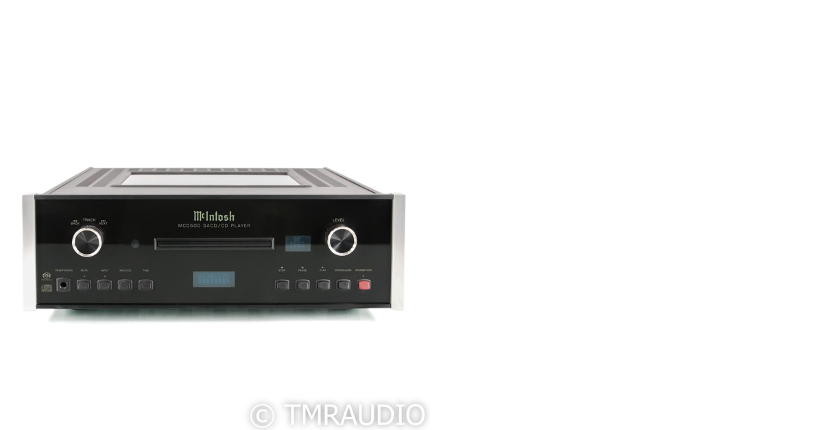 McIntosh MCD500 SACD / CD Player; MCD-500;... For Sale | Audiogon