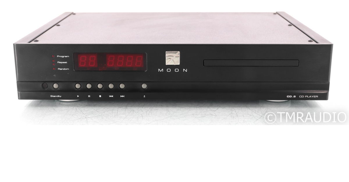 Simaudio Moon CD.5 CD Player; Remote (44066) For Sale | Audiogon