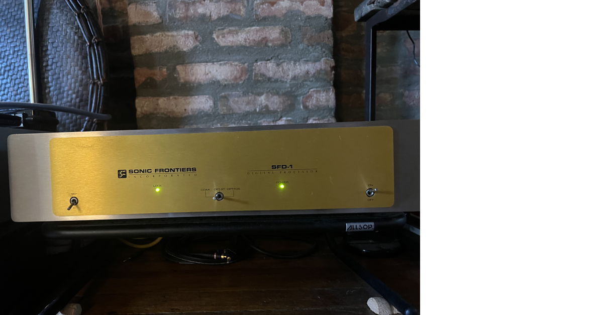 Sonic Frontiers SFD-1 Digital Processor For Sale | Audiogon