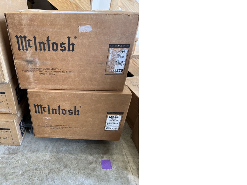 McIntosh MC501 Mono Amps For Sale | Audiogon