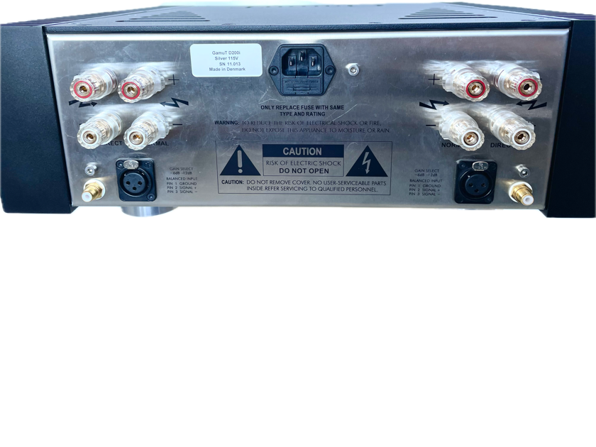 GamuT D200i Stereo Power Amplifier - $12,500 For Sale | Audiogon