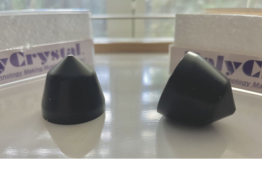 PolyCrystal isolation cones Two sets of th... For Sale | Audiogon