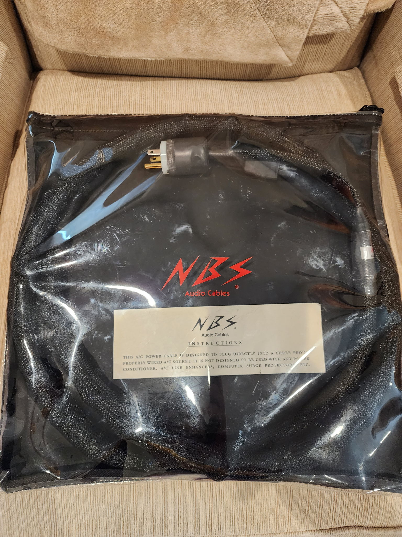 NBS Audio Cables BLACK LABEL II For Sale | Audiogon