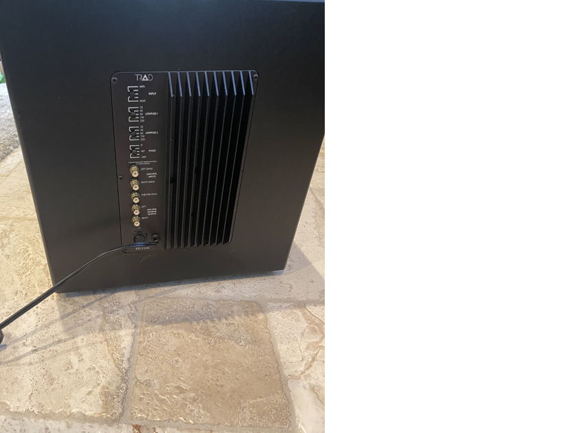 Triad Speakers Silver Subwoofer 12" For Sale | Audiogon