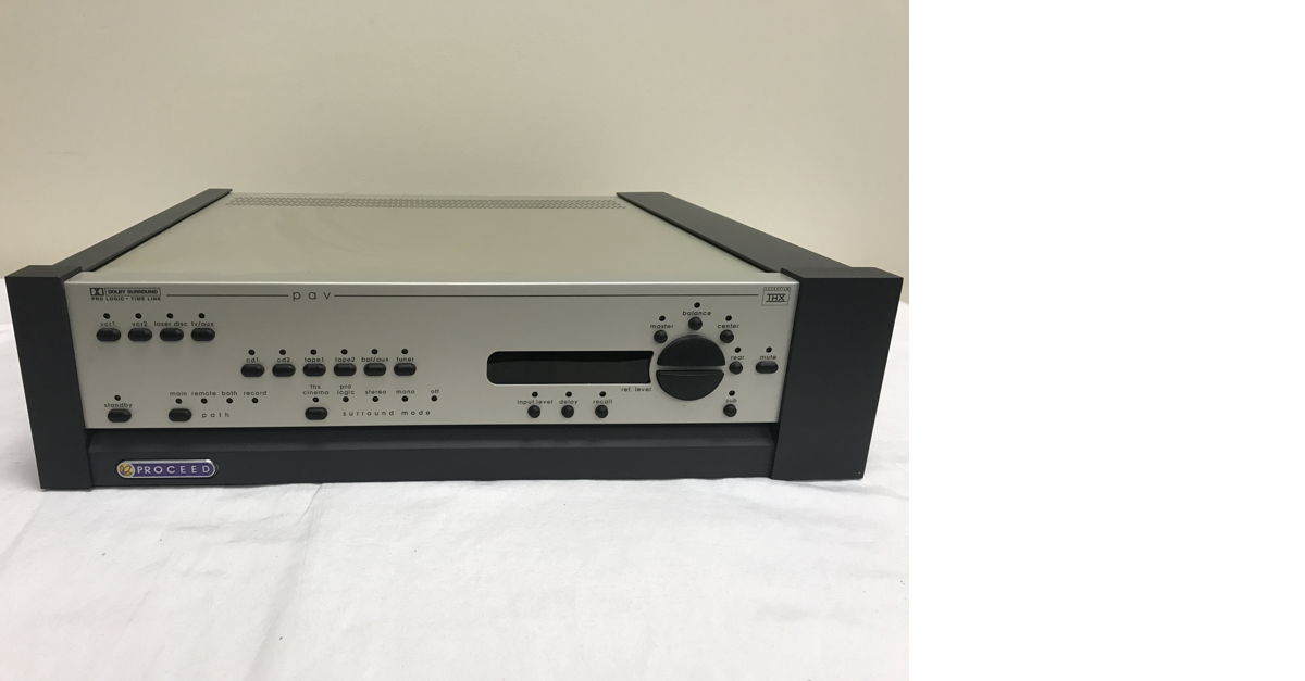 Proceed PAV (Audio/Video Preamplifier) For Sale | Audiogon