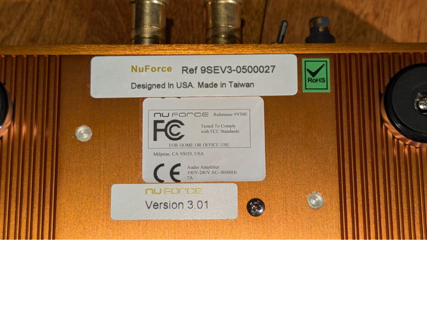 NuForce Reference 9 V3 SE For Sale | Audiogon