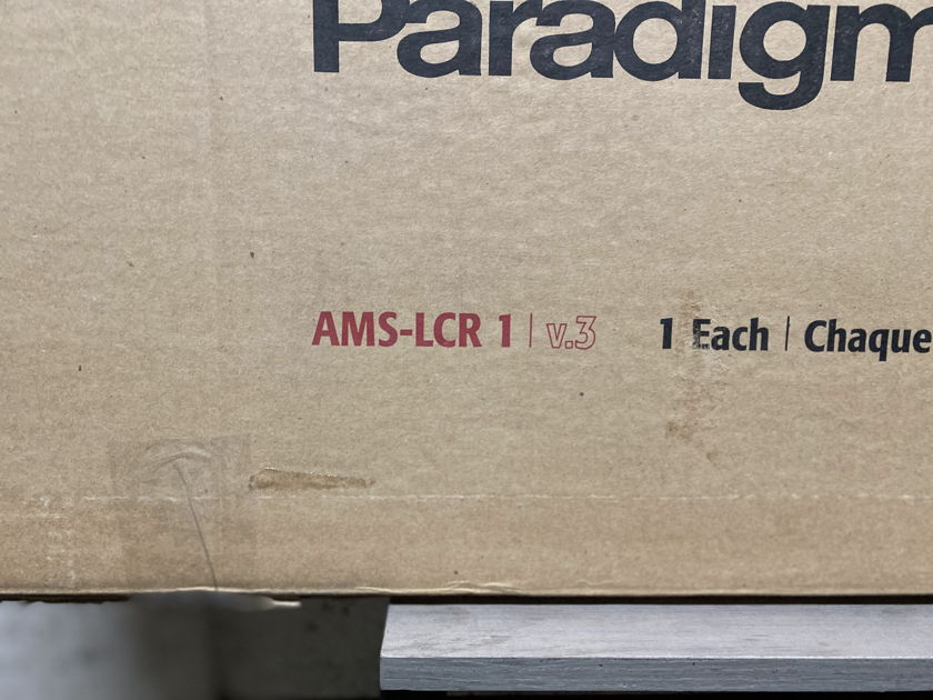 Paradigm AMS LCR 1 v.3 For Sale | Audiogon