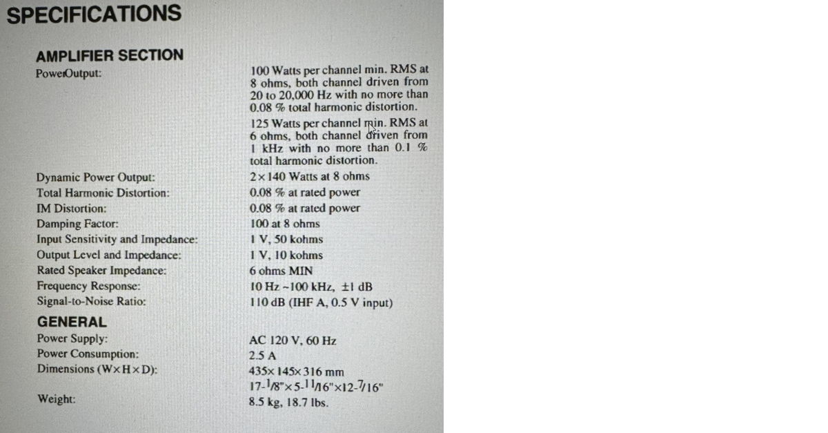 Integra ADM-2.1 WRAT Stereo Power Amplifie... For Sale | Audiogon