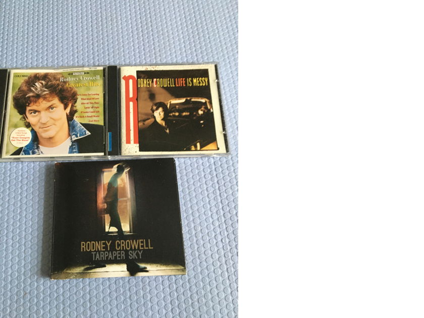 Rodney Crowell Cd lot of 3 cds For Sale | Audiogon