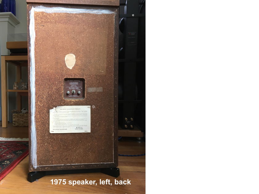 Double Advent Loudspeaker Setup, Vintage | Full-Range | Audiogon