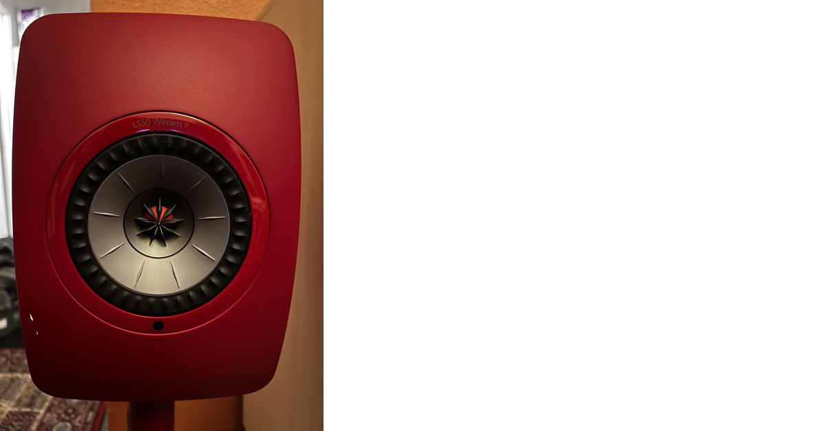 KEF LS50 Wireless II (Crimson Red) + S2 St... For Sale | Audiogon